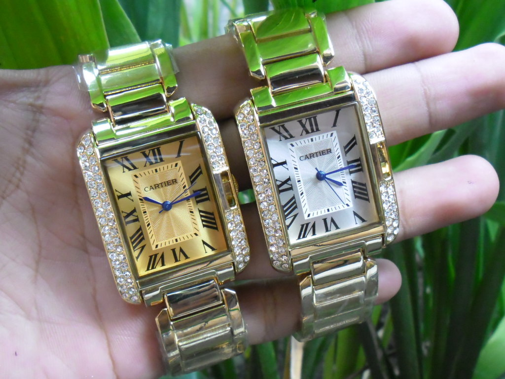 JAM TANGAN CARTIER SQUARE ROMAWI 20419 Kode Barang: YA-241 - Warung Jam ...