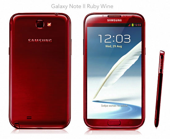 oh{FISH}iee: Red Ruby Wine: Samsung Galaxy Note II Malaysia