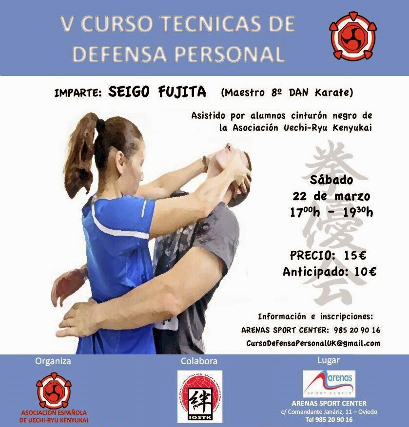 KARATE SHITO RYU ASTURIAS: V Curso de técnicas de defensa personal ...
