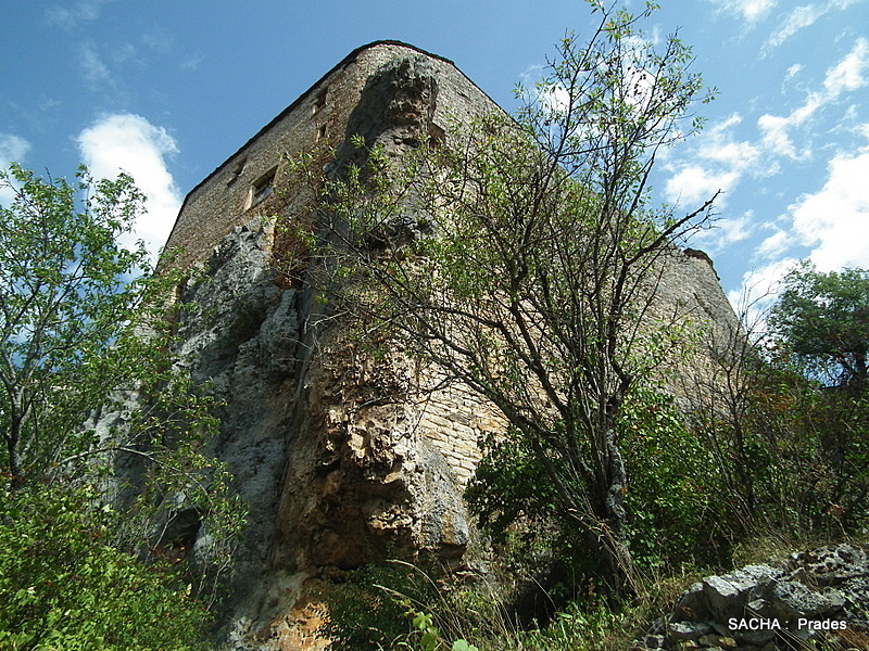 Un jour....Une photo !: Le château de Prades " Gorges du Tarn