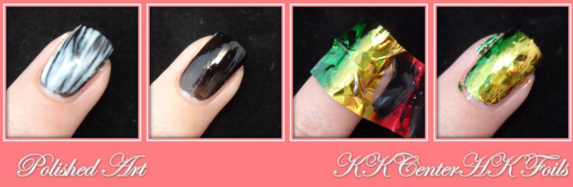 Polished Art: Rainbow Foil