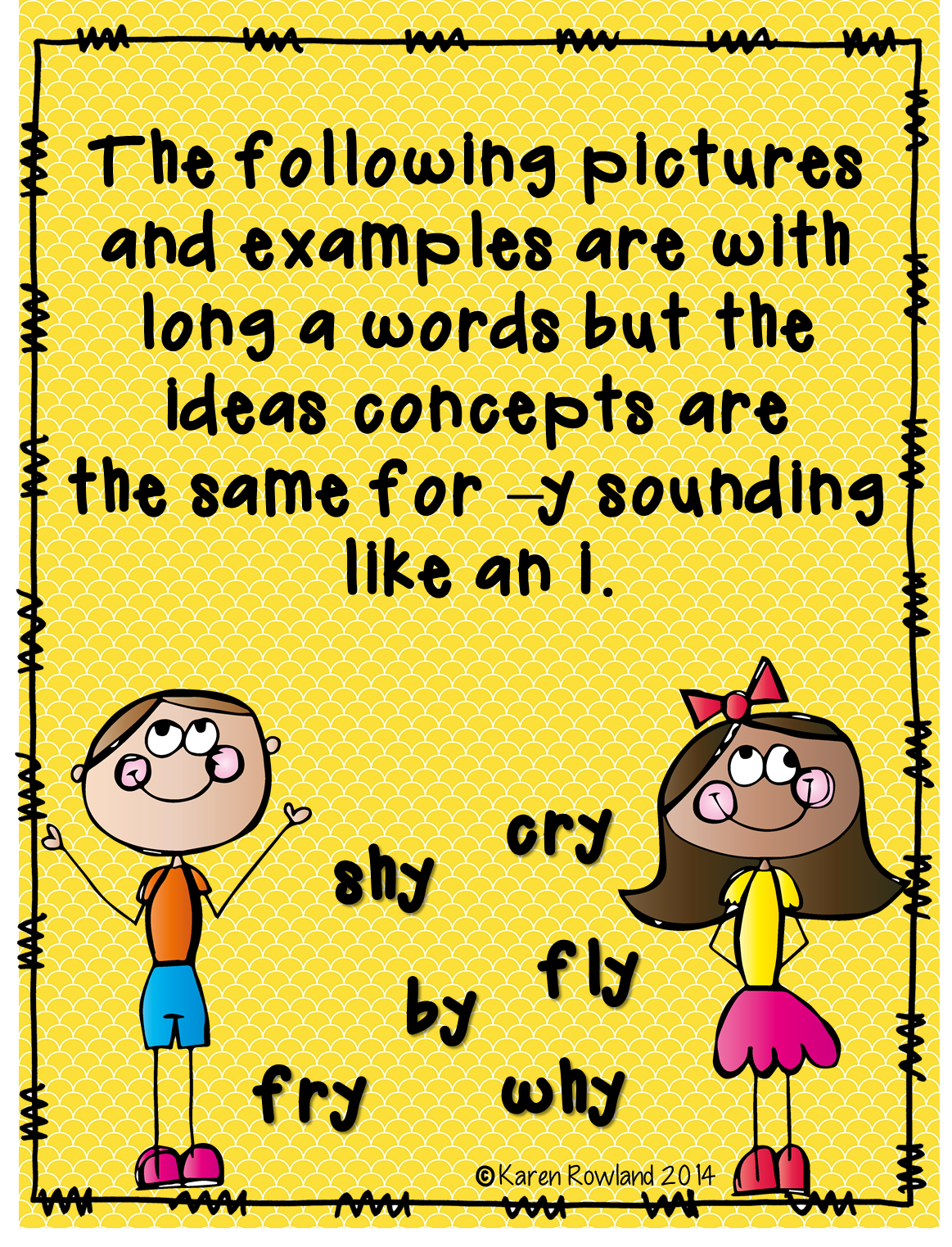 Adventures With Firsties: y sounds like i - a new unit!