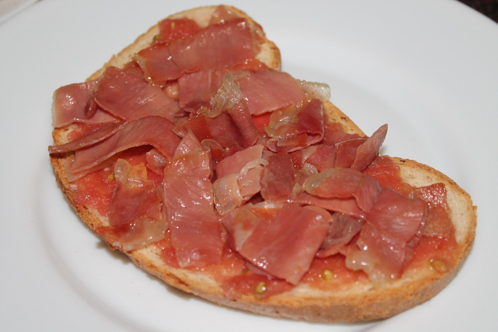 Mis Recetas: Tosta de jamón