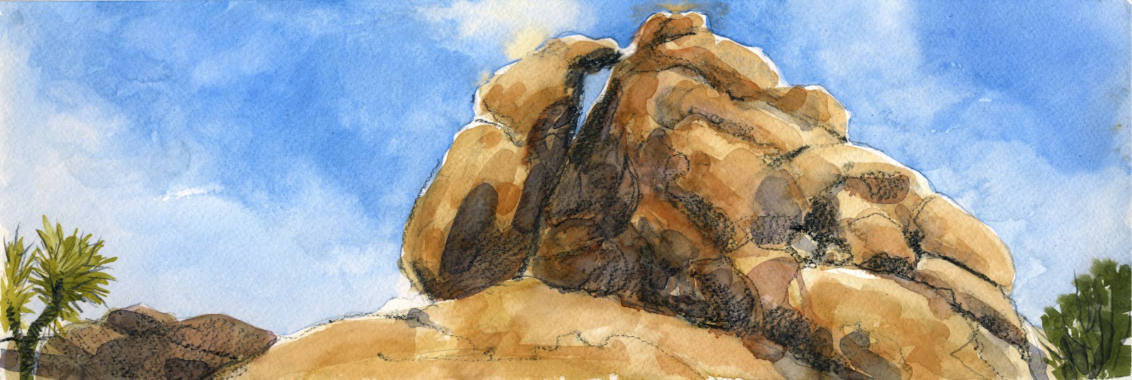 Works in Progress...On Location: More Drawing in the Desert