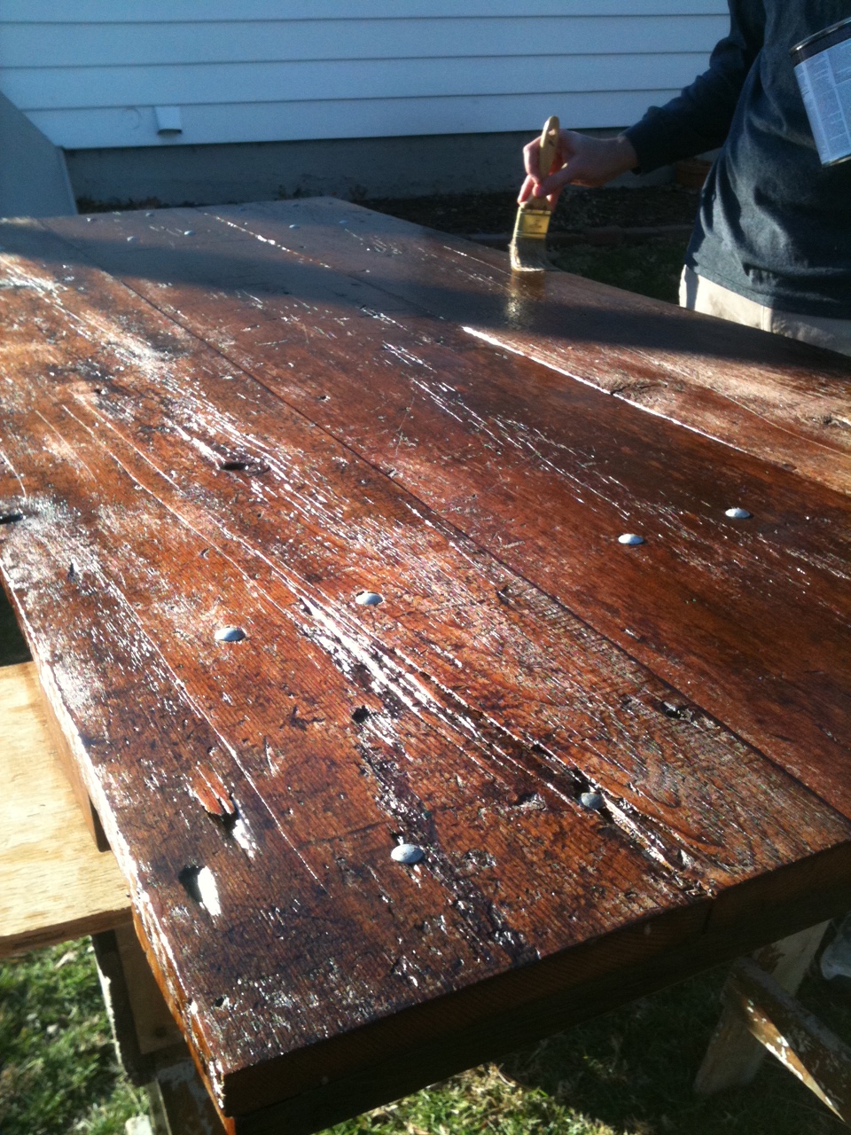 Gettin' Domestic: DIY Barn Wood Signs