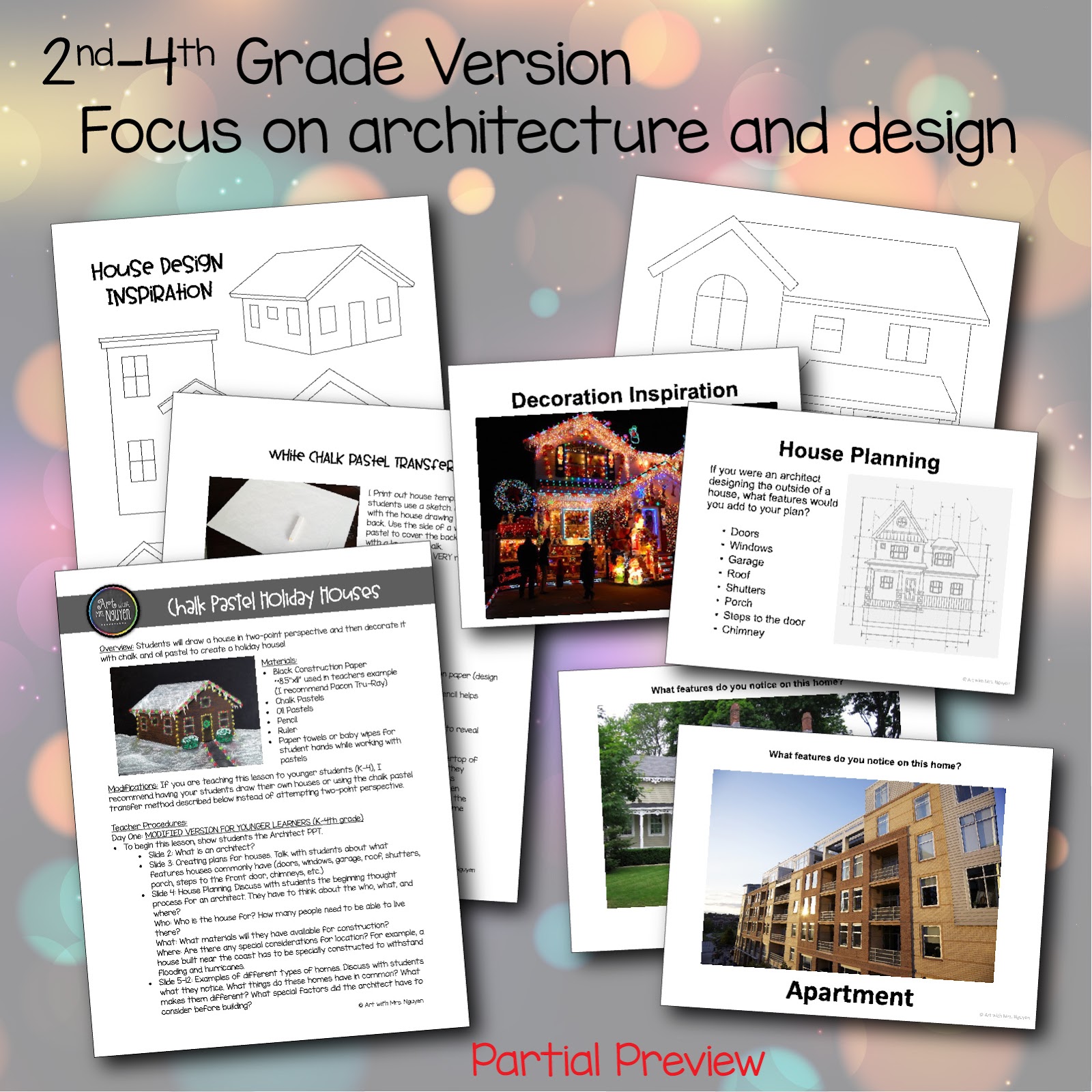 Holiday Houses (2nd-8th) | Art with Mrs. Nguyen