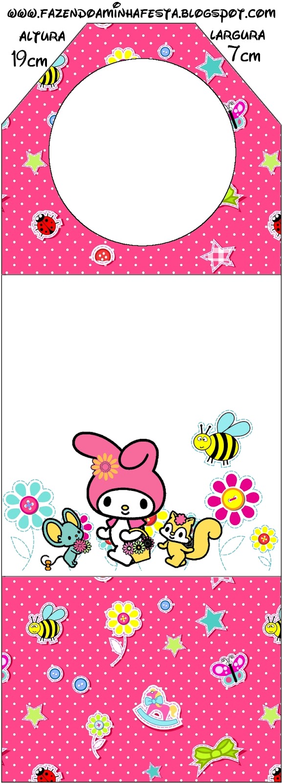 My Melody Birthday Party: Free Party Printables, Papers and Images ...