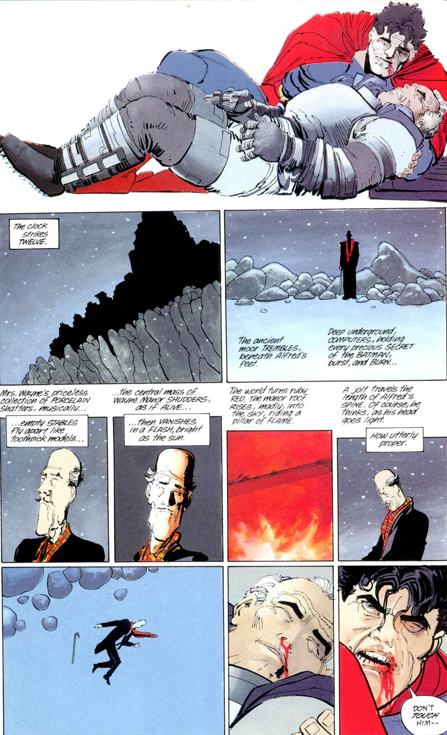 Does Alfred die at the end of The Dark Knight Returns? : r/batman