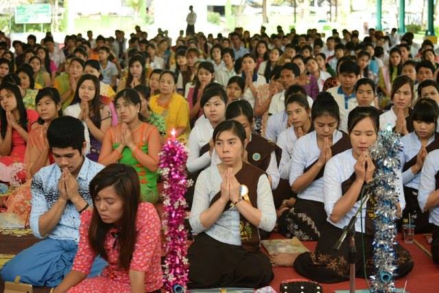 Mahar Chai Preaching Ceremony, Thailand ~ Wira Thu (Ma Soe Yein)