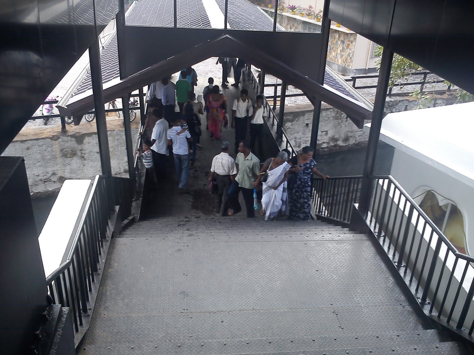 Modern bus stand for Galle
