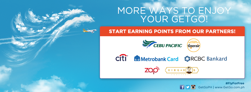 Manila Shopper: #FlyForFREE Using Your Credit Card Points with GetGo