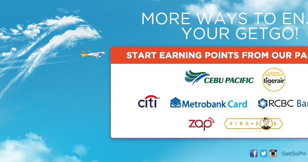 Manila Shopper: #FlyForFREE Using Your Credit Card Points with GetGo
