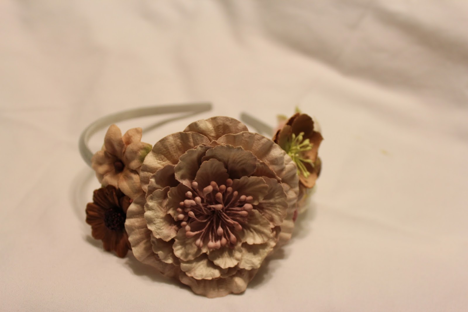 True Charisma : Paper Flower Headband