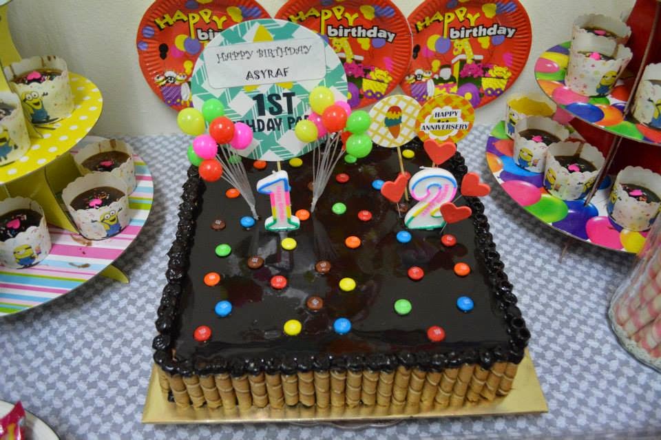 MamaIfah Cookies & Bakery: Kek Coklat Birthday 2.5 kg