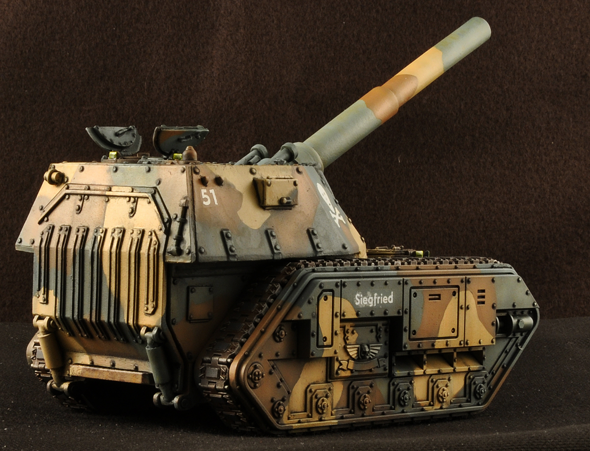 Miniature Ordnance Review: Armageddon Pattern Basilisk - Done!