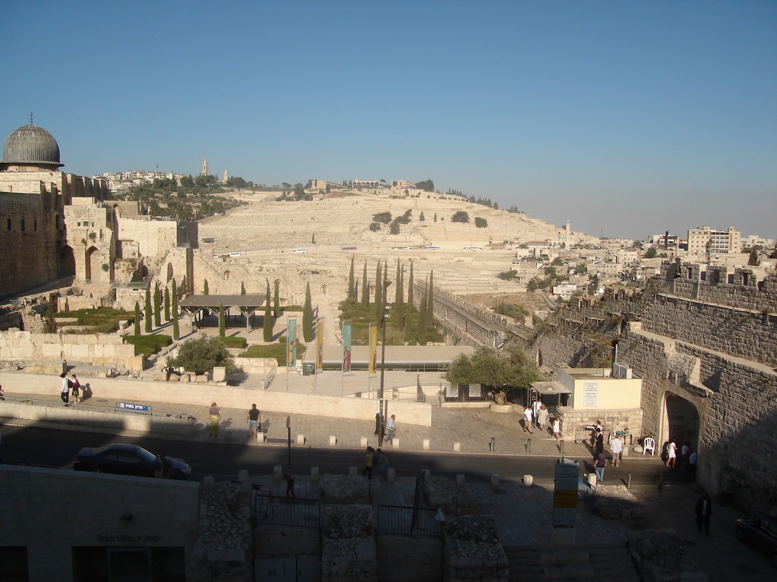 Traveling adventures: Dung Gate, Mt. of Olives and Ophel