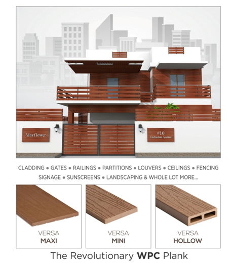 Outdoor Wood and Furniture: Versa is the Smart Plank for Smartest People