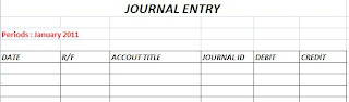 Create The Journal and Journal Entry with Excel (Part 1) ~ Excel Tips ...