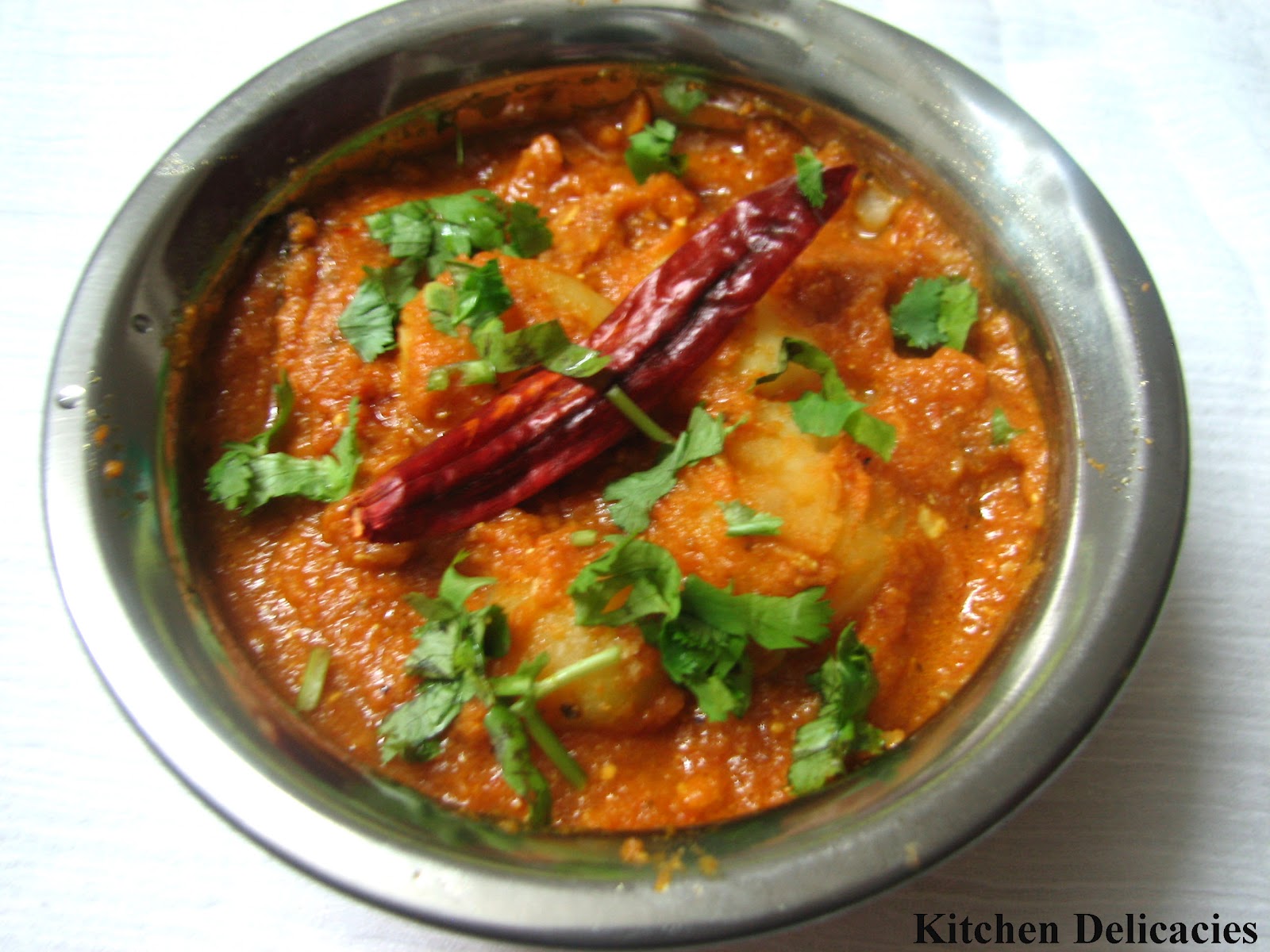 Kashmiri Dum Aloo | Kitchen Delicacies