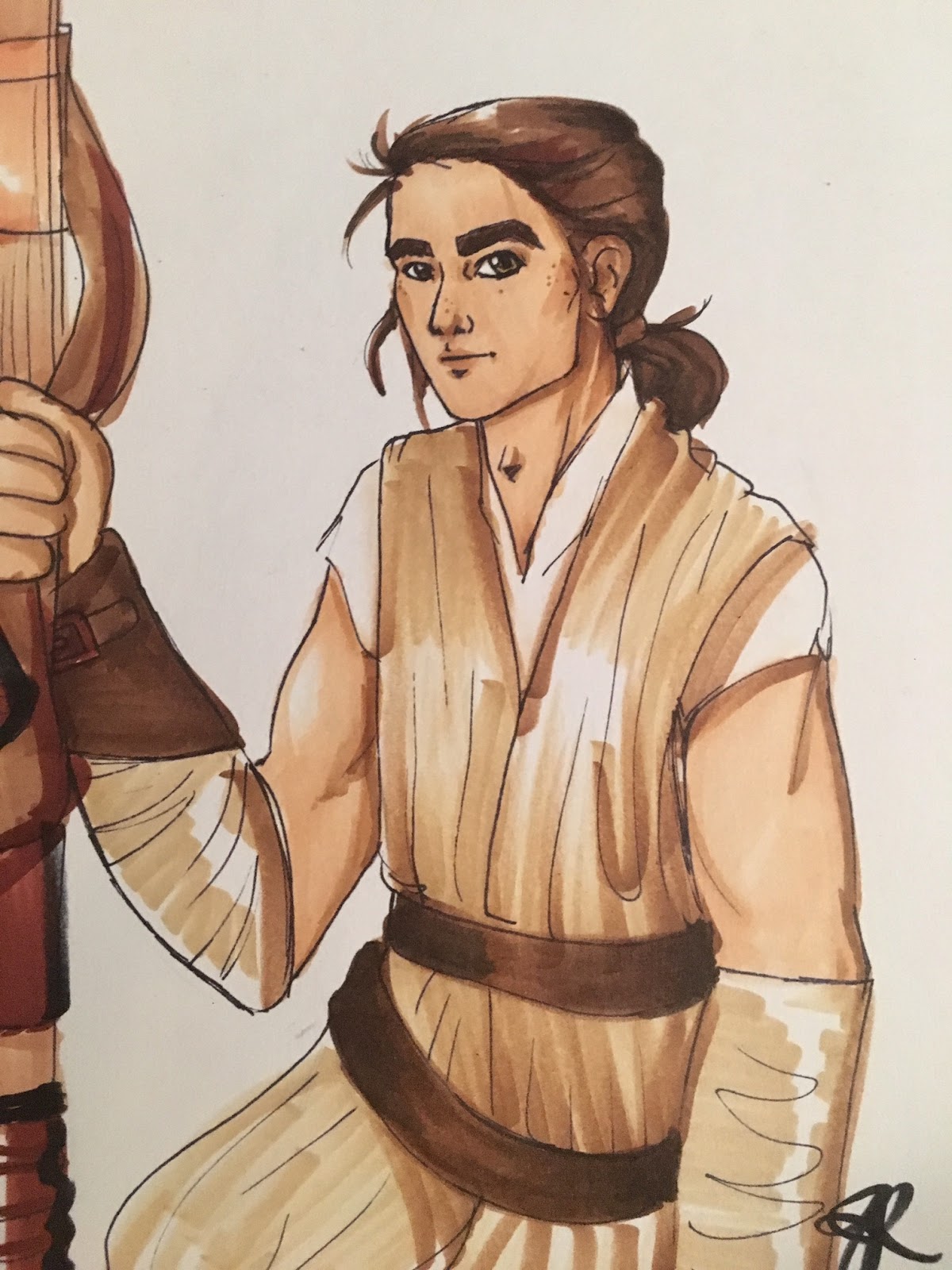 Drawn To Writing: Star Wars Genderbent Drawing Challenge!