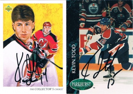 The Cardboard and Me: TTM: Kevin Todd