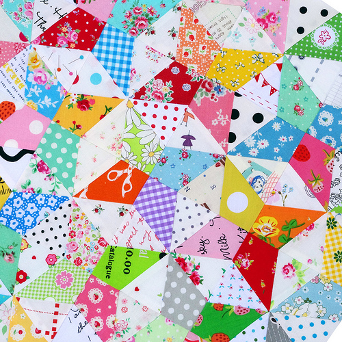 Red Pepper Quilts: Kaleidoscope Block and Free Foundation Paper Piecing ...