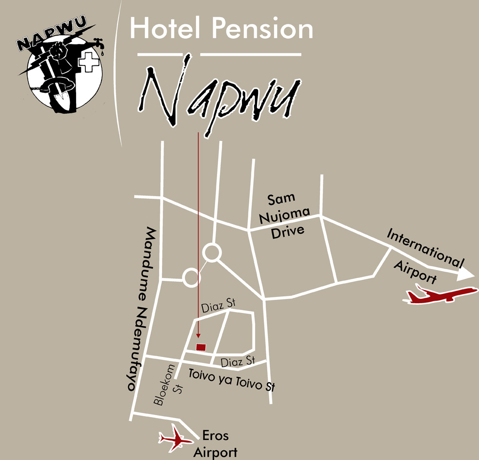 Hotel Pension Napwu: Map & Contact details