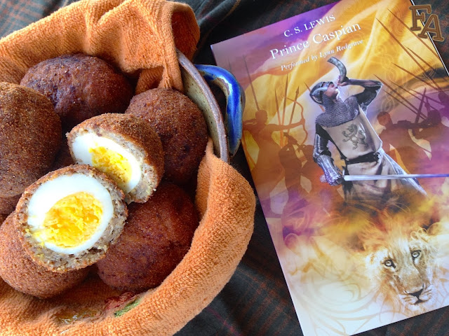 Fiction-Food Café: Scotch Eggs from The Official Narnia Cookbook