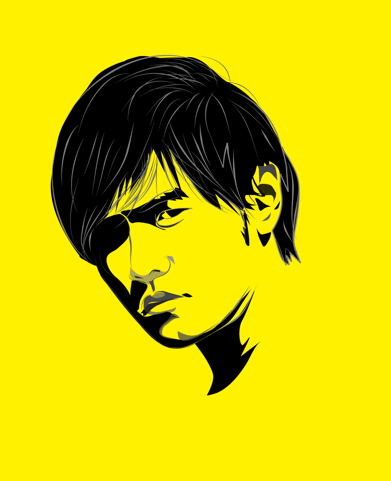 dobby's drawing blog: vector #2- jay chou