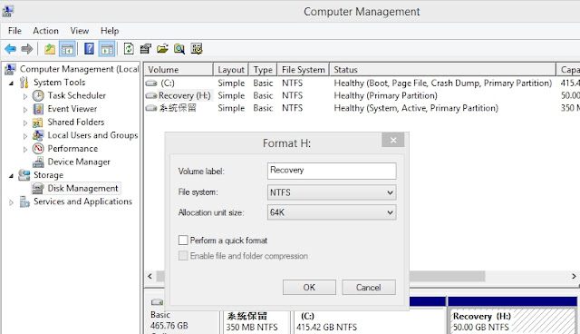 HK SQL Server Doctor: Storage Best Practice - 64KB NTFS Allocation Unit ...