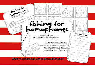 Word Work Fishing Games - The Curious Catfish
