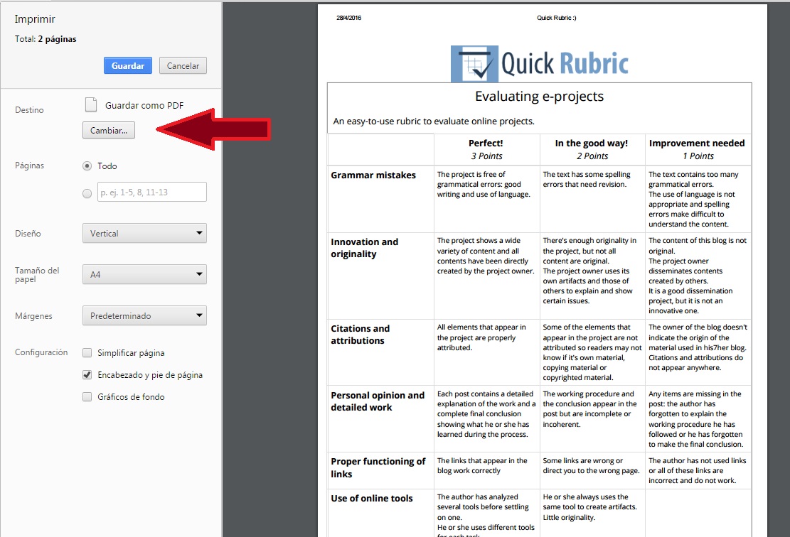 Tiny Treasures Box: Creating a Rubric