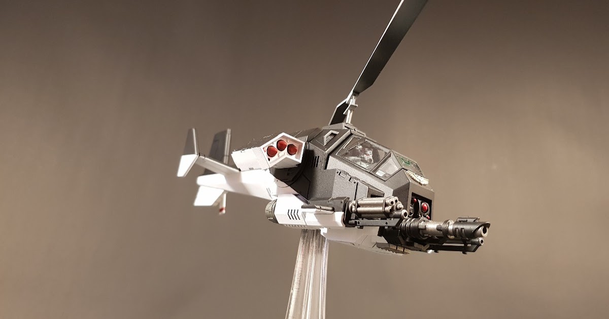 Captain MAGpie's Conversion Corner: AIRWOLF 40K