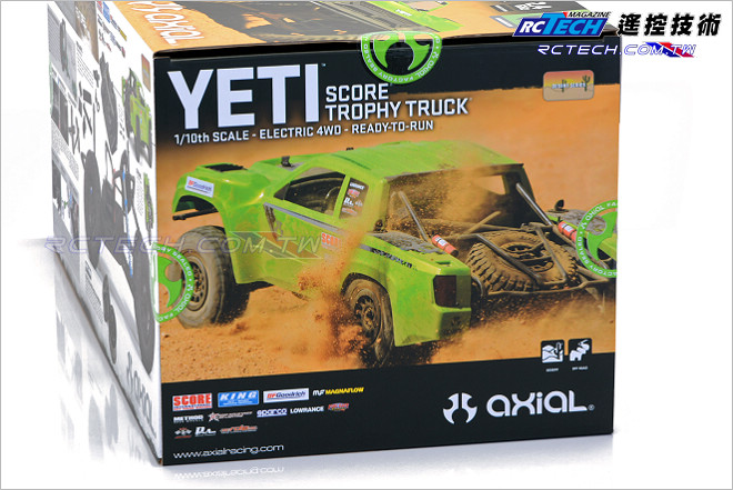 遙控技術雜誌｜RC TECH magazine: Axial Yeti SCORE Trophy Truck開箱…絕美的細節像真感，攀岩車給你 ...