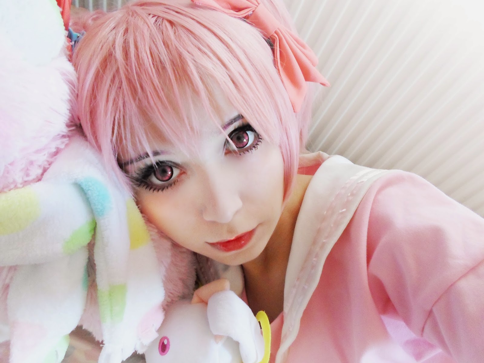 Kaname Cosplayer Without Makeup