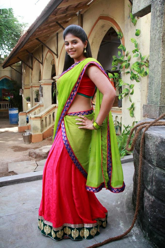 Anjali Half Saree HD Wallpapers ~ All Heroines Photos