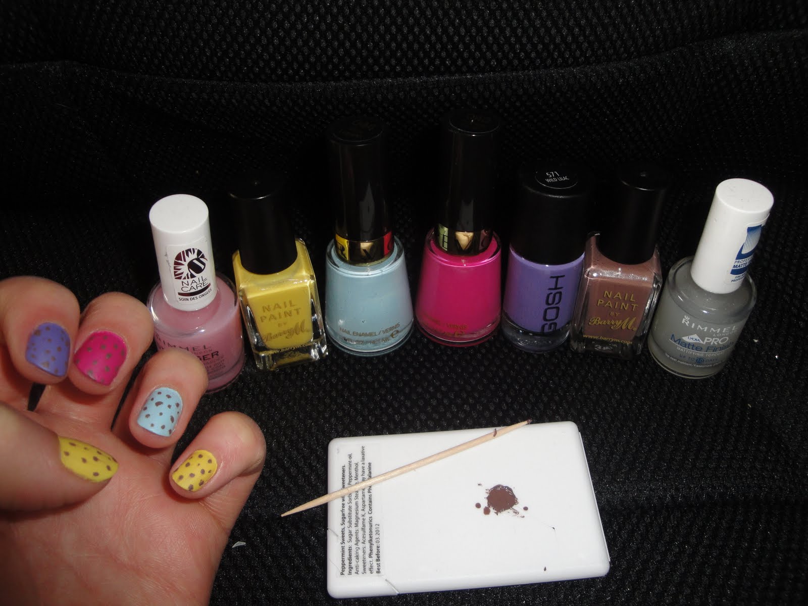 Easter Mini Egg Nail Art - Imagination In Colour