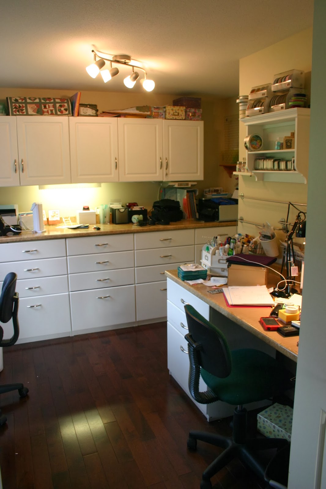 stamp-ability: Craft room reno