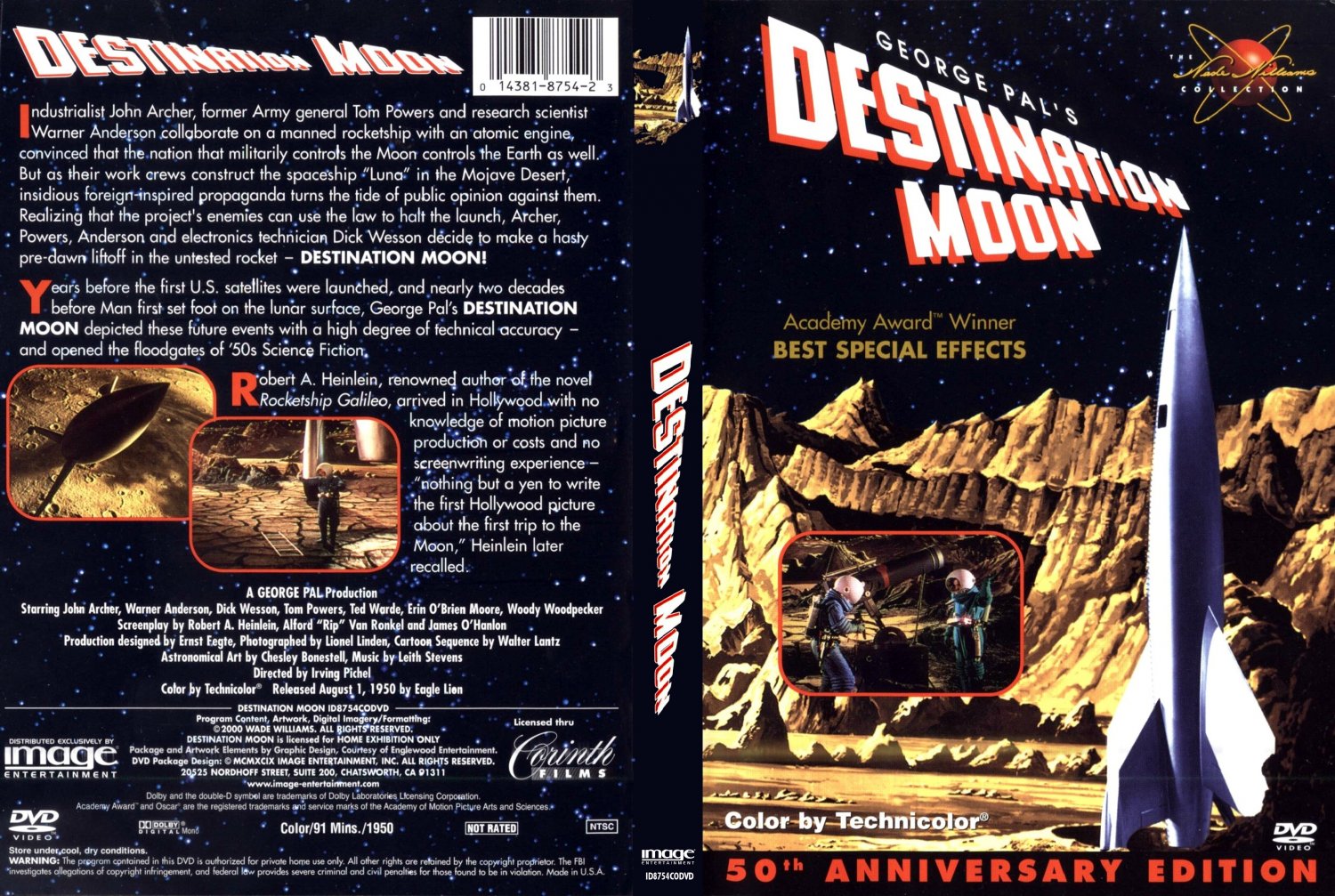 SPACE MONSTER: DESTINATION MOON aka A CONQUISTA DA LUA - 1950