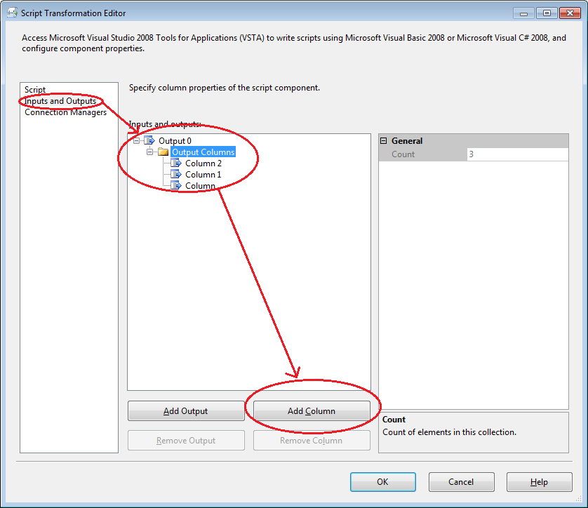 Sql 31 How To Use A Script Component As A Data Source In Ssis