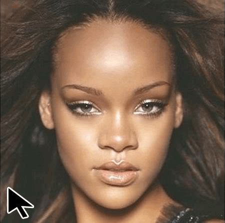 Madame Buraco Fundo: Rihanna Testando