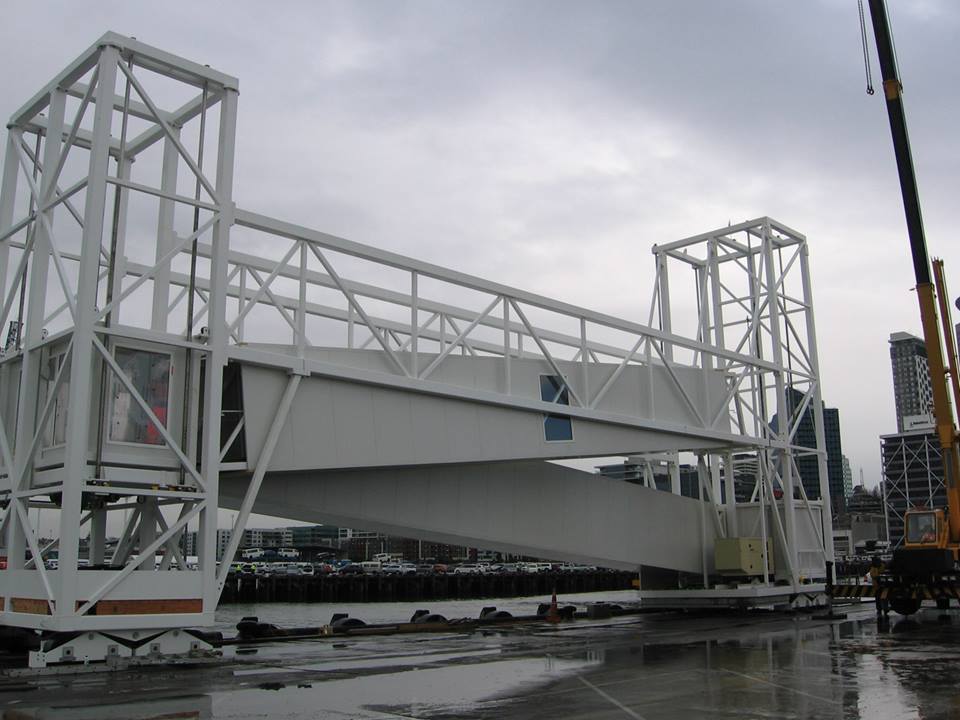 PORT AND SHIPPING: GANGWAY FOR SHIPS