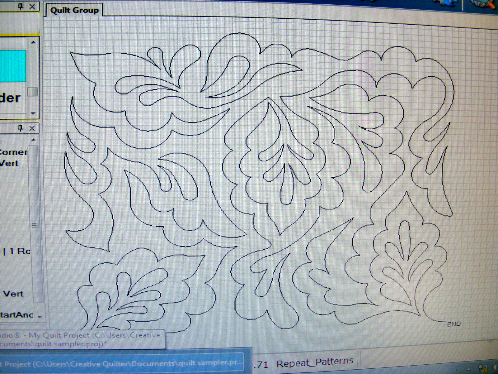 TIA CURTIS QUILTS: Some Edge to edge designs