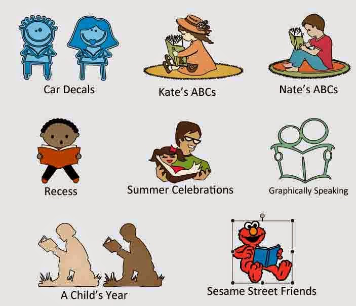 Fantabulous Cricut Challenge Blog: Scrappin' Saturday - Reading