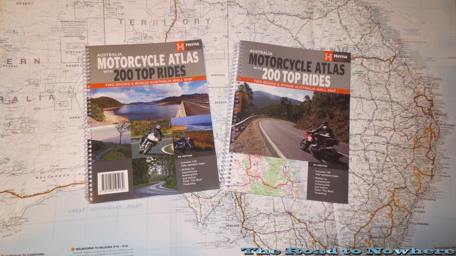The Road to Nowhere: Review: Australian Motorcycle Atlas 6th Edition