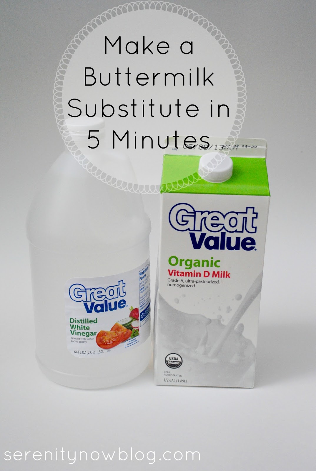 Serenity Now: Make a Buttermilk Substitute in Five Minutes (Quick ...