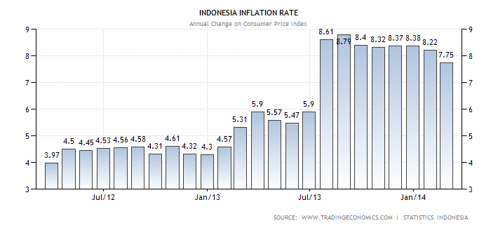 INFLATION RATE IN INDONESIA | ERWIN SHOLI PUTRA