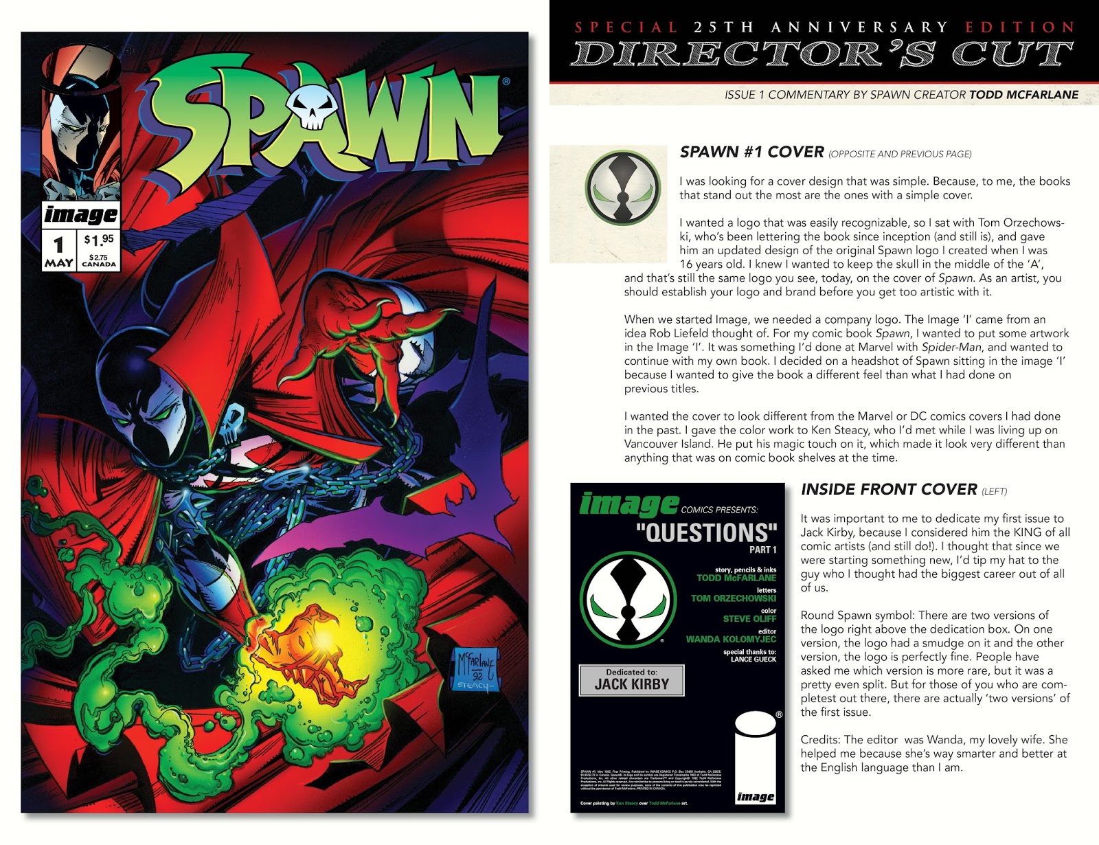 Idle Hands: SPAWN #1 Is Reborn with 25th Anniversary Director's Cut Edition