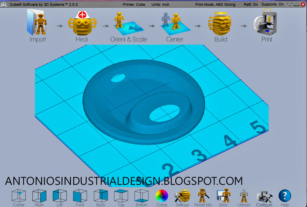 ANTONIO'S INDUSTRIAL DESIGN: 3D Printed Mason Jar Lid