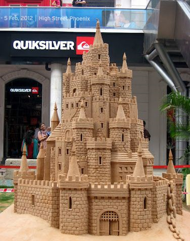 Edible Entertainment: Sand Castle for a Cause